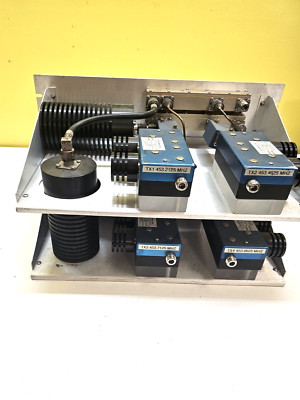 Telewave TW450-4HRB1 400-512 MHz UHF Hybrid Combiner w Four T-4560 Dual ...