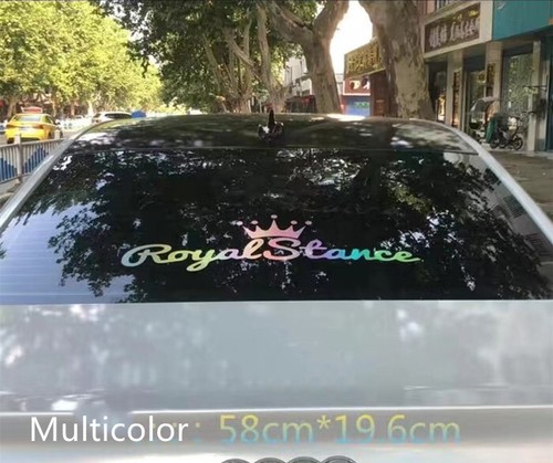 "Royal Stance" Car Vinyl Door Fender Window Decal Windshield Sticker ...