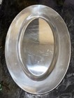 Vintage Oval Stainless Steel Serving Tray | eBay