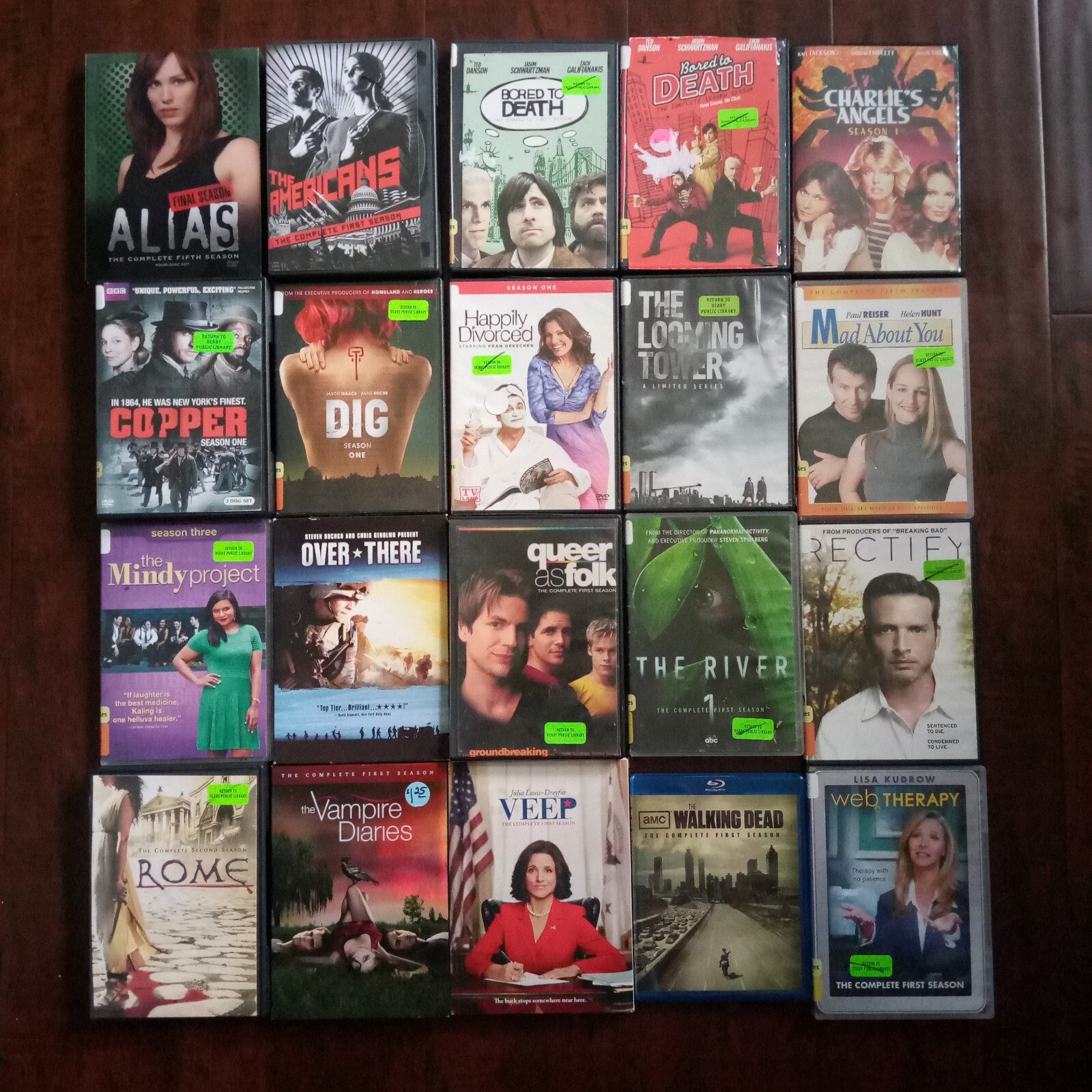 Lot of 22 Complete TV Series/Seasons on DVD (HBO, Showtime, AMC, NBC ...