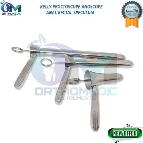 Kelly Proctoscope Anoscope Anal Rectal Speculum 3 Pcs Orthopedic ...