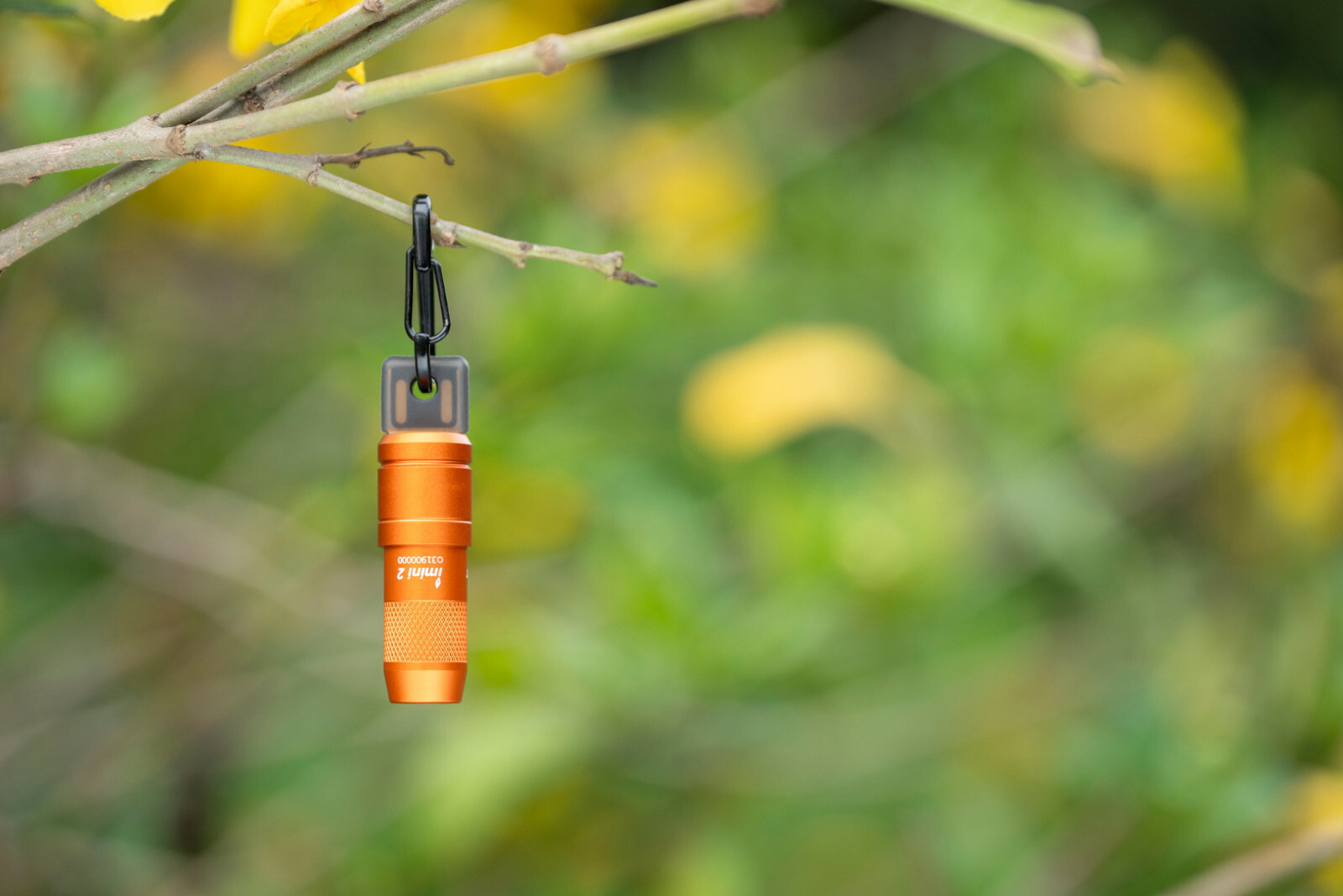 Olight imini 2 Orange Rechargeable Mini Keychain Flashlight, 50 Lumens ...