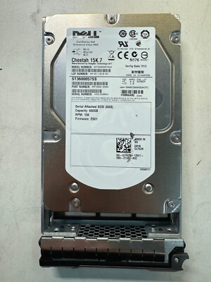 DELL J762N ST3600057SS 9FN066-050 600GB 15K RPM 32MB Cache 6Gb/s SAS 3. ...