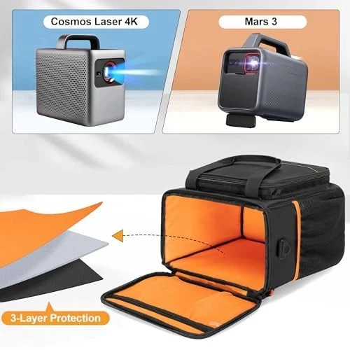 Travel Carrying Case Compatible with Nebula Mars 3/Cosmos Laser 4K/SE ...
