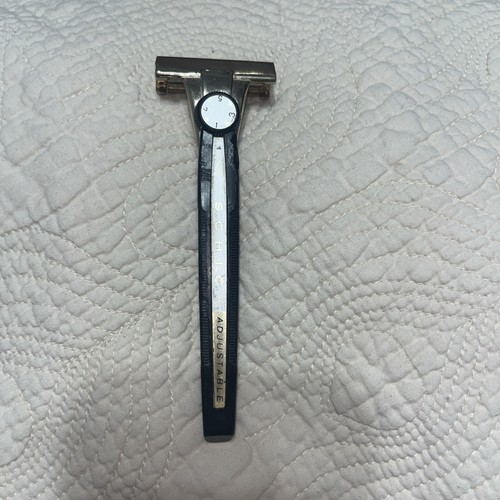 Vintage SCHICK Adjustable Injector Single Edge Safety Razor | eBay