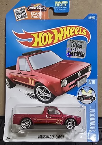 Hot Wheels Volkswagen Caddy w/ Factory Sealed 2016 Sticker | eBay