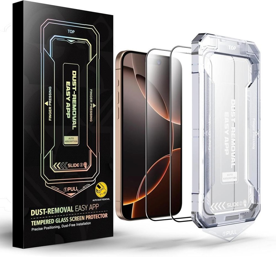 Premium Glass Shield for iPhone 16 Pro Max – Ultra-Clear 9H Screen ...