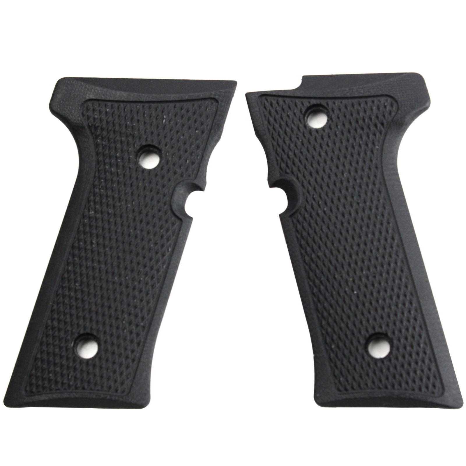 Beretta 92 M9 Grips Black Full Checker G10 Fit 92 Vertec & M9A3 or 92 ...