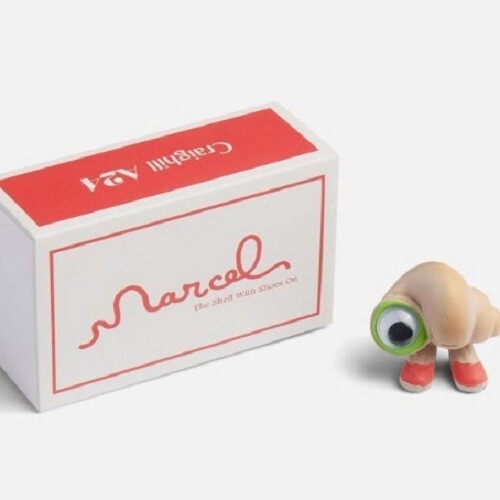 Mini Marcel the Shell With Shoes Figure Figurine Resin Film Memorabilia ...