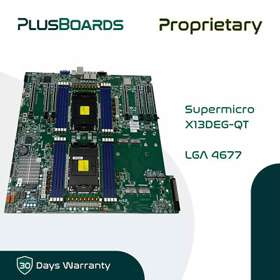 NEW Supermicro X13DEG-QT 2x LGA 4677 Socket DDR5 Proprietary Server ...