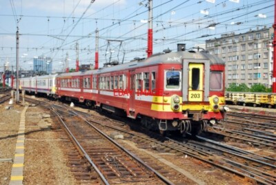 PHOTO BELGIAN RAILWAYS - SNCB/NMBS CLASS AM62 2-CAR INNER-SUBURBAN EMU ...