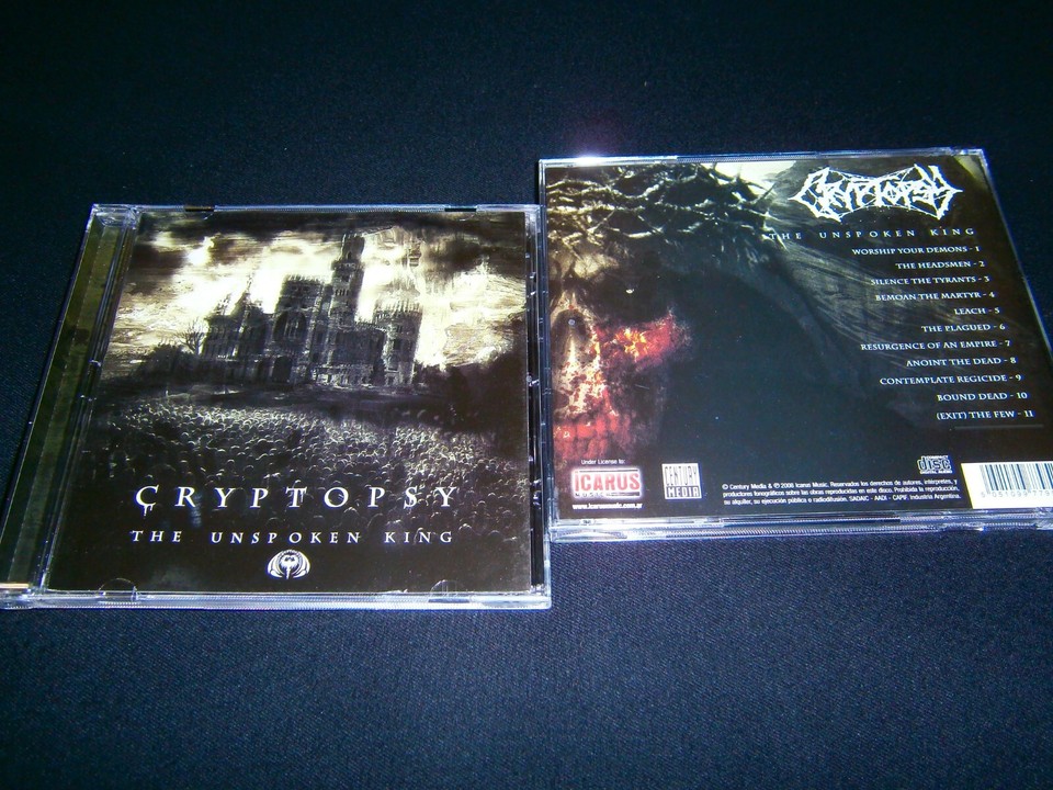 CRYPTOPSY - The Unspoken King. CD | eBay