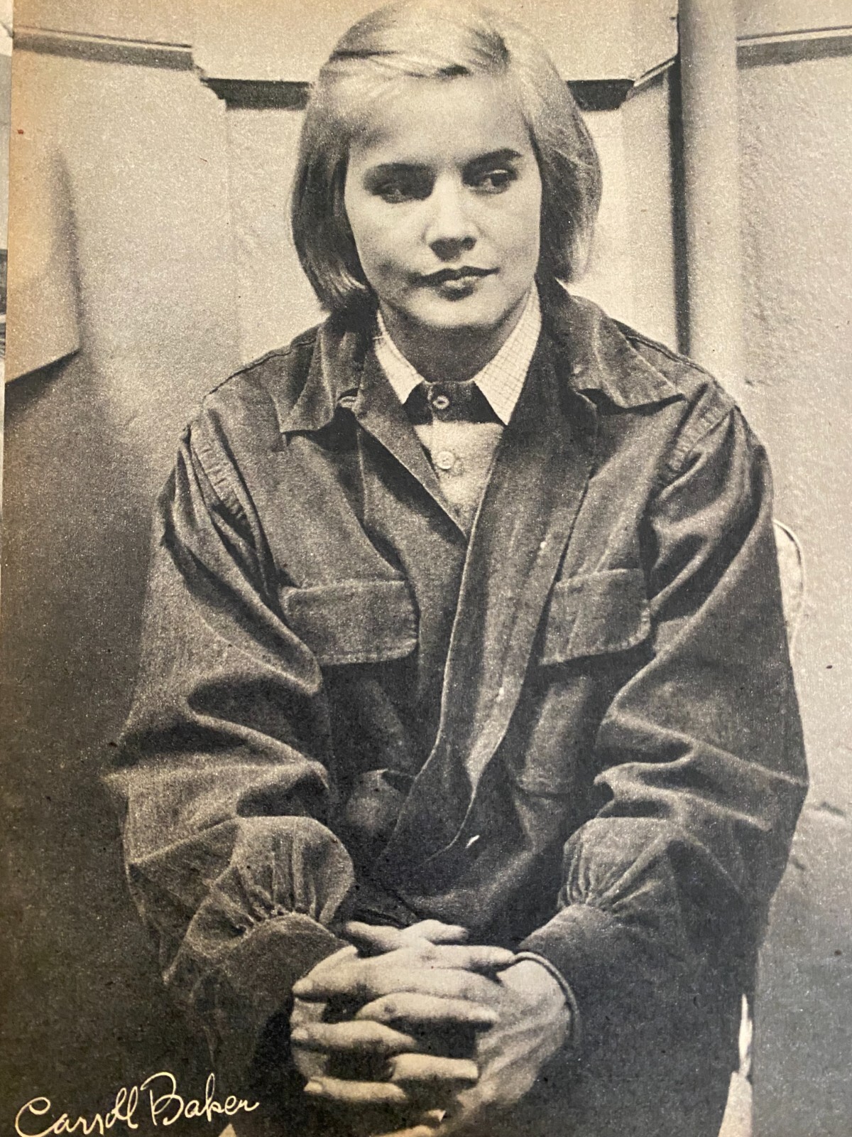 Carrol Baker, Full Page Vintage Pinup, a | eBay