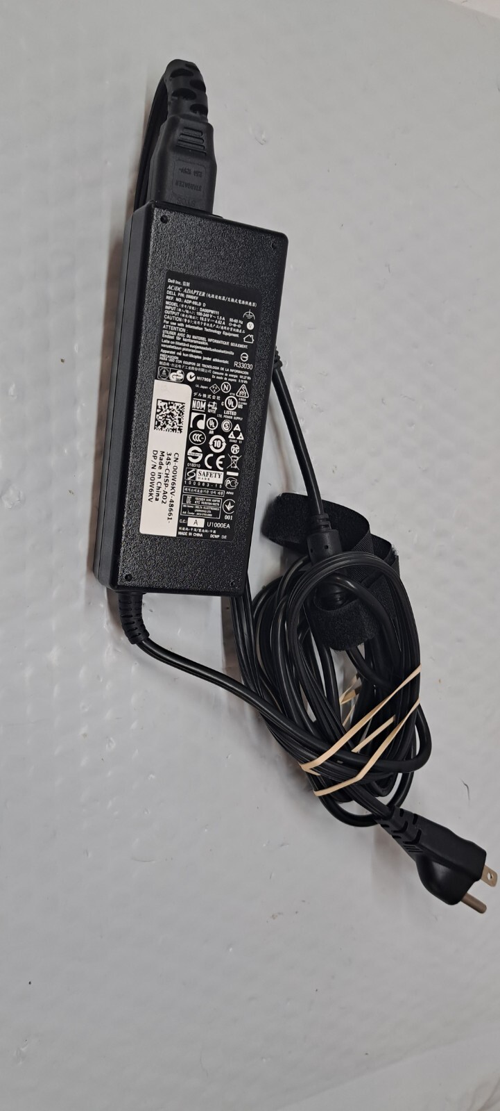 Dell Genuine AC Adapter Charger 0w6kv 19.5v 90w Da90pm111 for sale ...