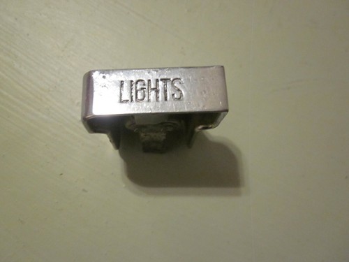 OEM 1941 Buick Light Switch, Pull, Knob Chrome | eBay