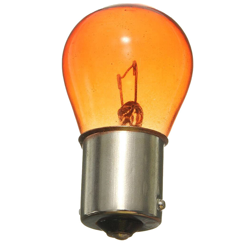 Motorcycle Turn Signals Light Bulbs Transformer Amber Lens For ...