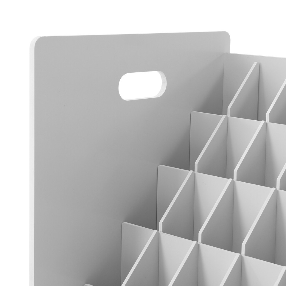 50-slot Blueprint Organizer, Roll File Storage Holder, Movable Roll ...