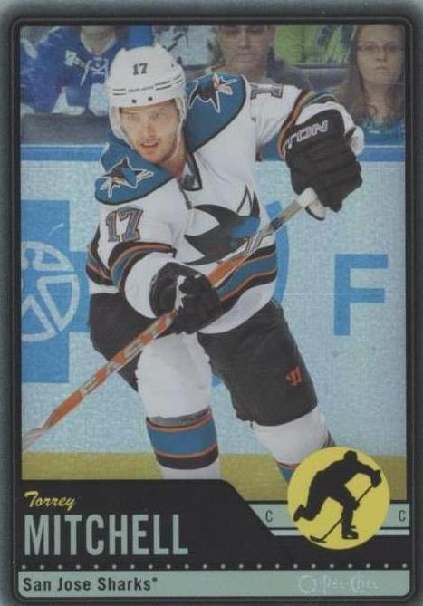 2012-13 O-Pee-Chee - Torrey Mitchell #36 Black Rainbow Foil /100 for ...