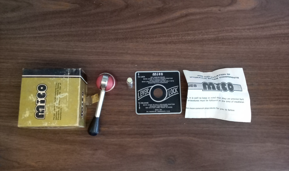 MICO BRAKE LEVER LOCK REPAIR KIT: 02600001 | eBay