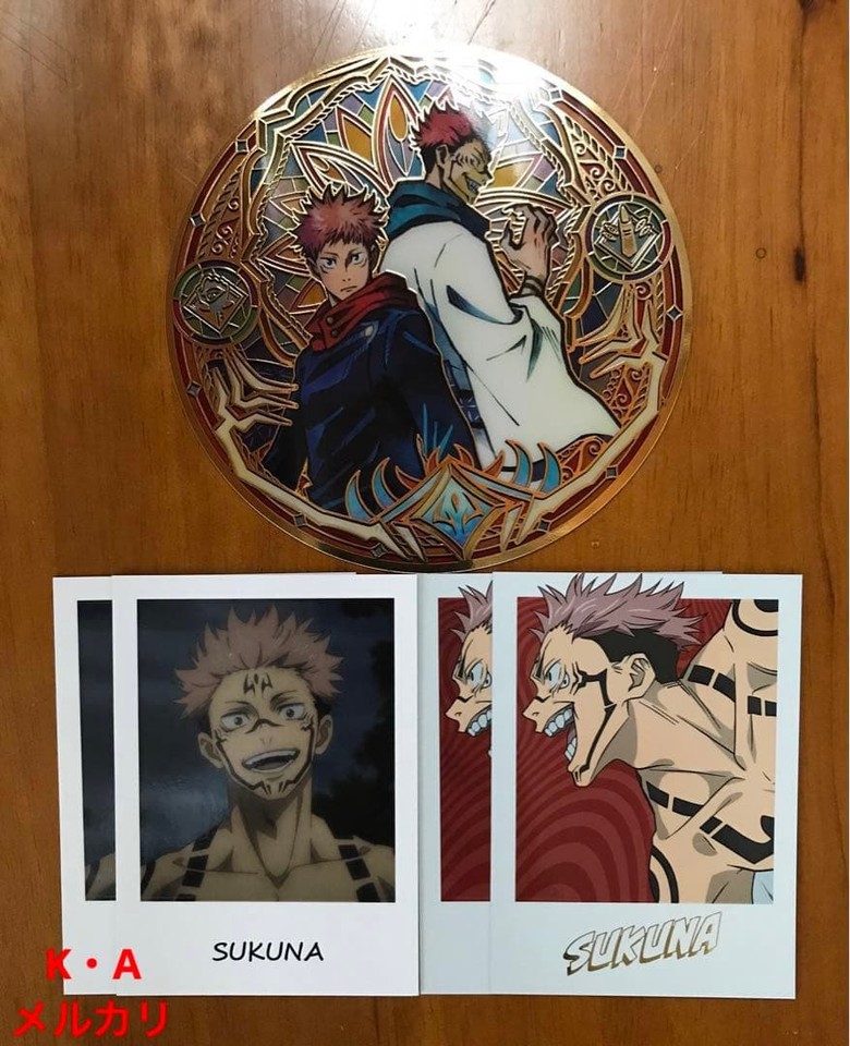 Jujutsu Kaisen Ryomen Sukuna Set 3 Authentic Collectible Anime ...