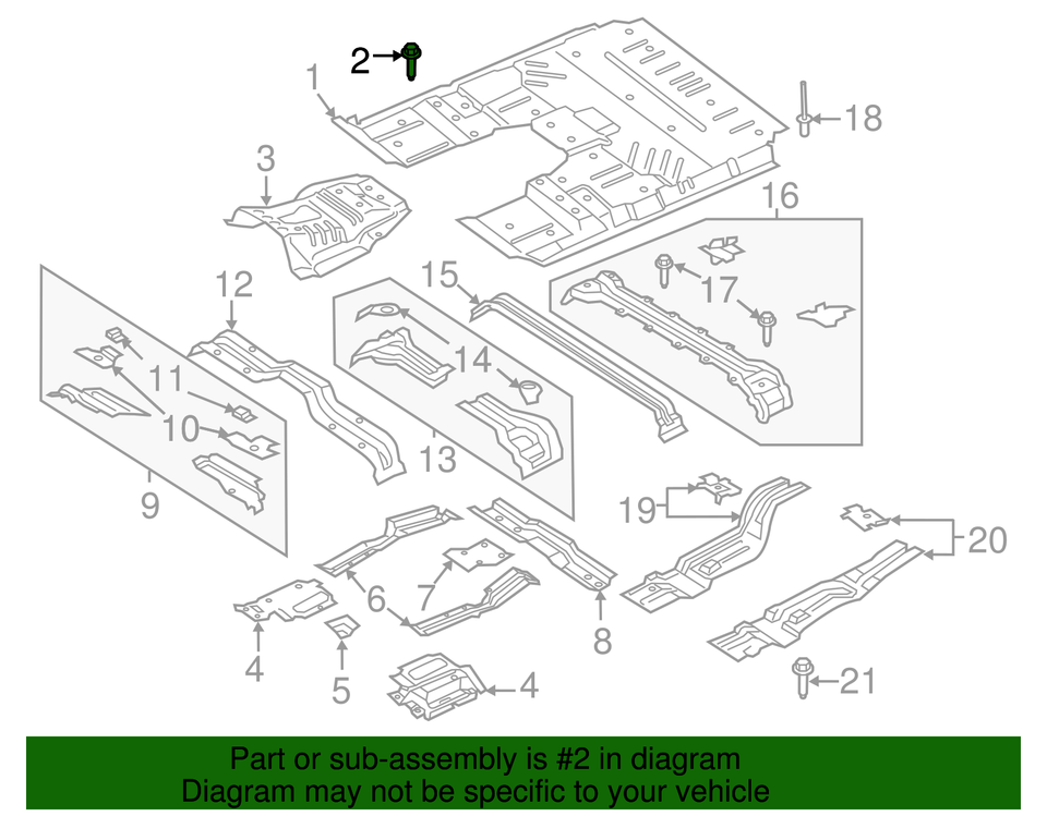 Genuine Ford Body A-Pillar Reinforcement Rivet W708777-S900C | eBay