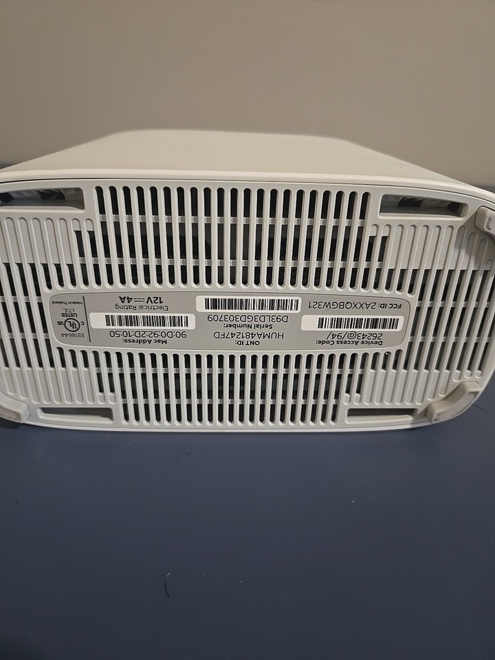 AT&T modem BGW 320-500 router white ONLY UNIT | eBay