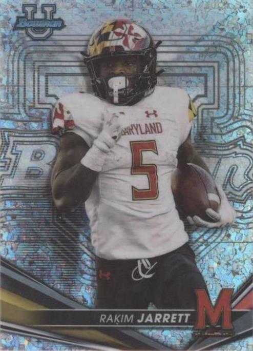 2022-23 Bowman's Best University - Rakim Jarrett #83 Mini-Diamond ...