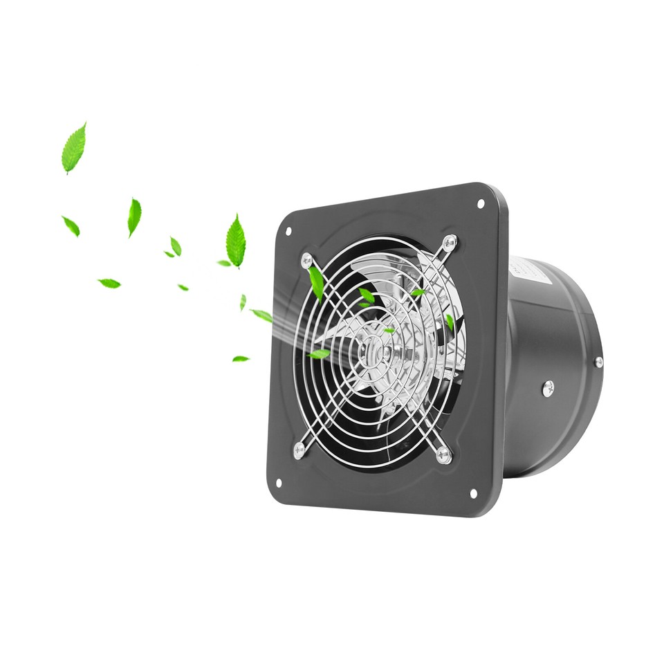 6" Exhaust Fan Ventilation Extractor Fan Wall-Mounted Square Blower | eBay