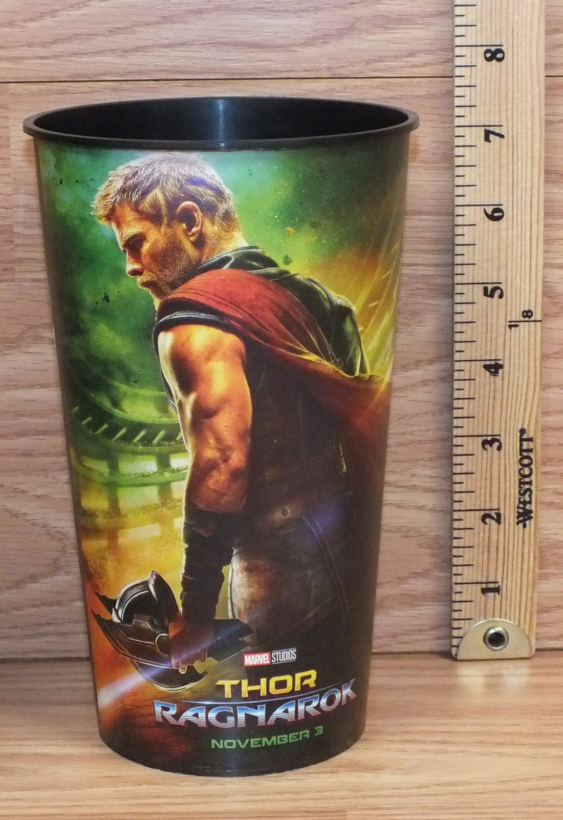 Marvel Studios Thor Ragnarok Nov 3 Movie Promo Large Popcorn Bucket ...