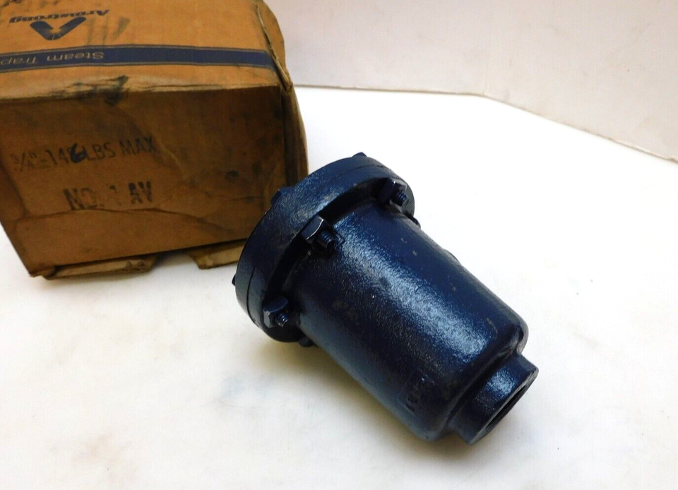 ARMSTRONG MACHINE WORKS C1987 STEAM TRAP 1AV C1986 3/4" NPT 146 PSIG | eBay