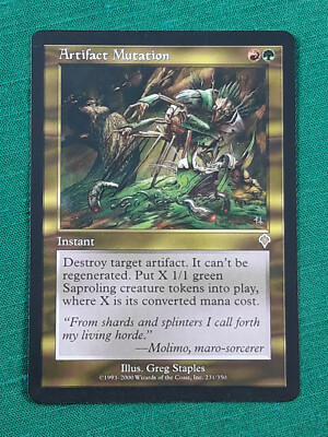 Artifact Mutation (MTG, Magic the Gathering) Invasion, INV, SP | eBay ...
