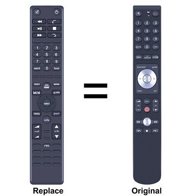 Replacement Remote Control For Bell Fibe Slim TV EXPRESSVU 6500 7500 ...