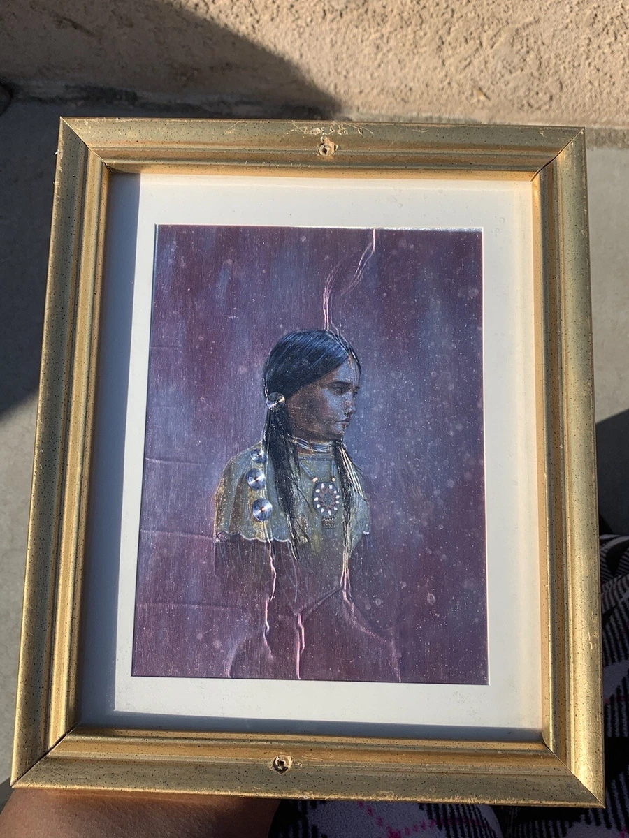 American Indian Princess Painting