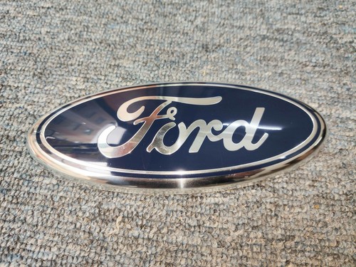 175mm X 70mm FORD TRANSIT REAR BLUE OVAL BADGE BONNET EMBLEM 2006-2014 ...