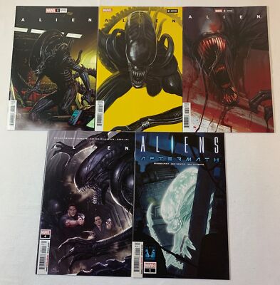 2021 Marvel ALIEN #1 2 3 4 Plus Aliens Aftermath | eBay