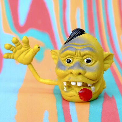 Vintage Monster On My Finger puppet Jigglies uglies 80s 90s Toys ...