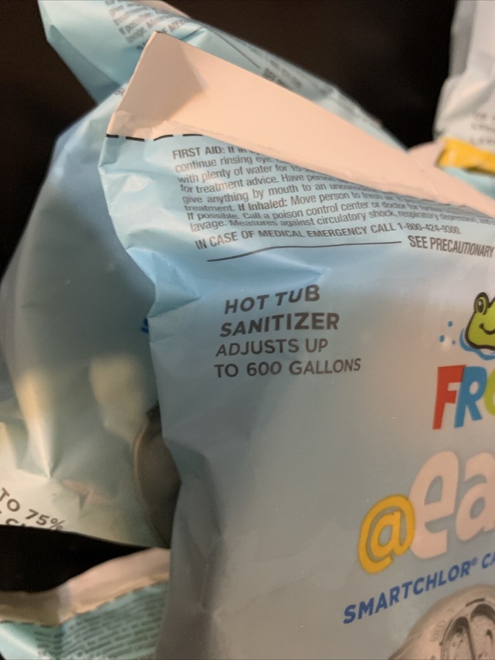 FROG -@Ease Floating Replacement SmartChlor Cartridge Lot 6 -Pack Frog ...