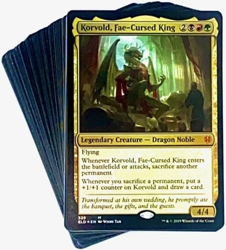 ***Custom Commander Deck*** Korvold, Fae-Cursed King - Sacrifice ...