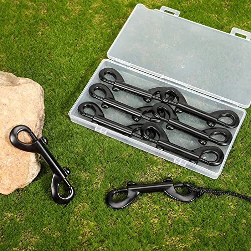 Double Ended Snap Hooks Bolt Snaps Heavy Zinc Alloy Multipurpose Double ...