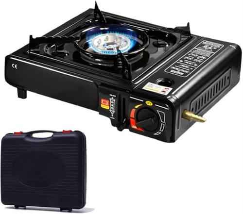 Fornello a Gas da Campeggio a Doppio attacco Cartucce di gas Butano o ...