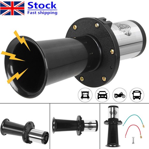 UK Air Horn Ahoooogah Vintage 12V Classic Sound Dog Klaxon Boat Claxon ...