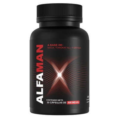 AlfaMan – Soutien naturel à la vitalité pour hommes (30 gélules) (Alfa ...