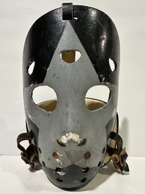 Vintage Cooper HM7 Goalie Mask with COOPER SK2 Backplate Hockey NHL ...