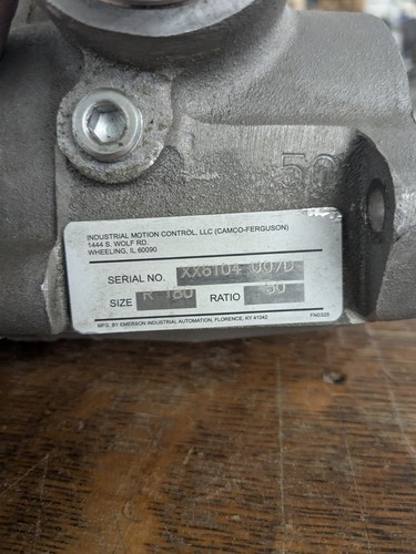 NEW Camco-Ferguson R180 Gear Reducer Ratio 50:1 | eBay