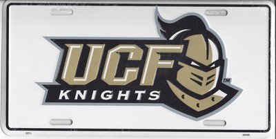 UCF Central Florida Knights Metal License Plate | eBay