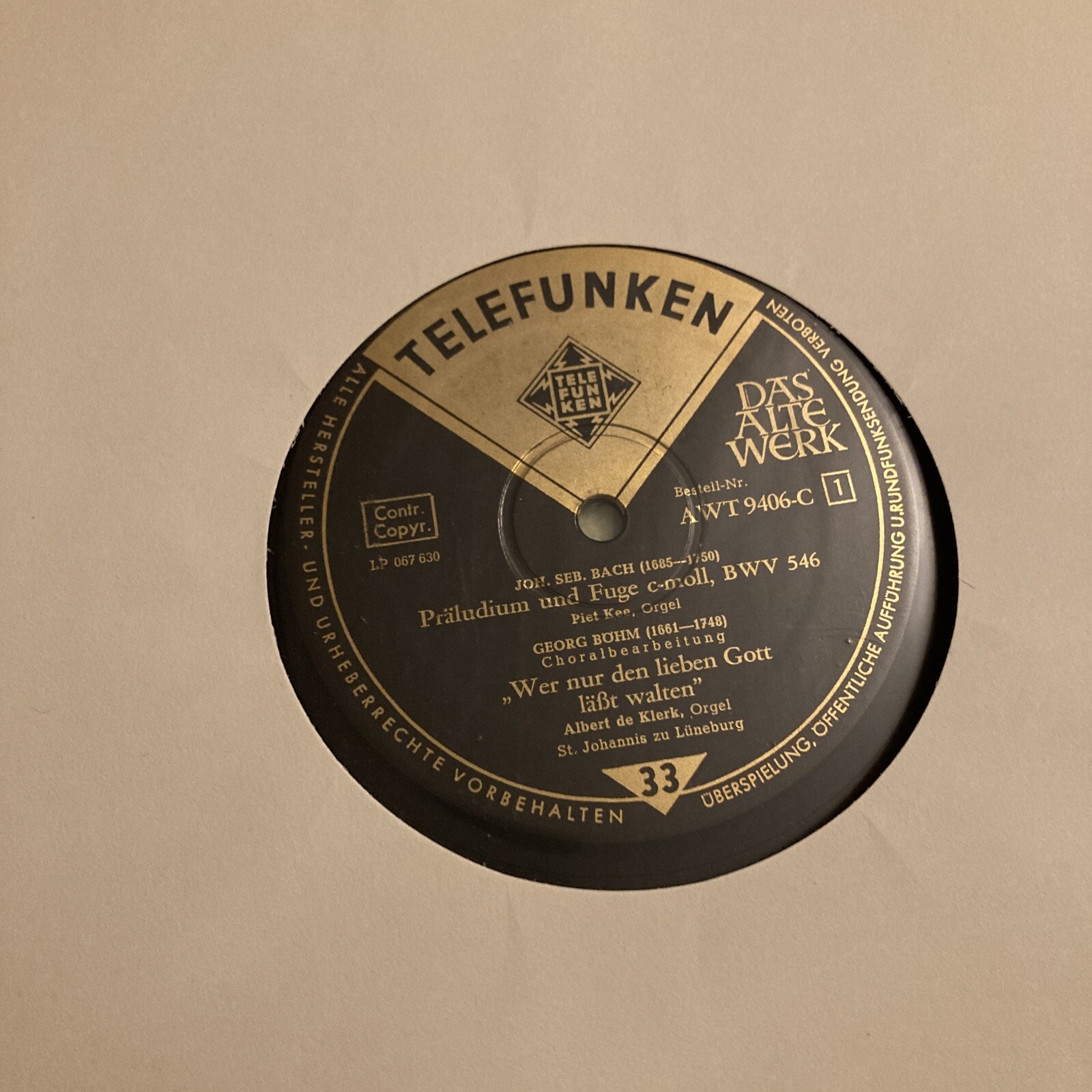 Lp Das Alte Werk- Die Alte Orgel- Piet Kee- Albert De Klerk X 181 | eBay.de