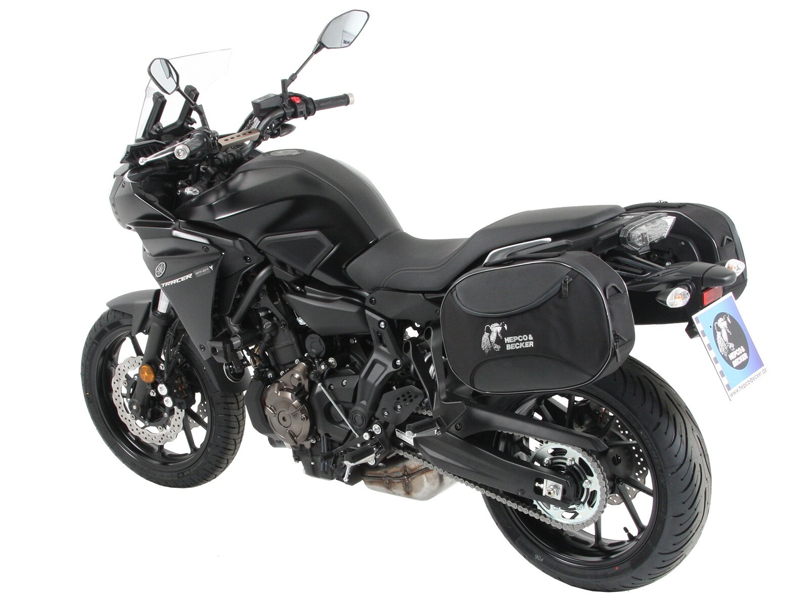 Yamaha Tracer 700 / GT Panniers Street & C-Bow Kit BY HEPCO AND BECKER ...