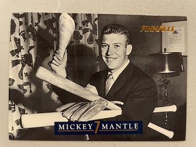 Mickey Mantle 1992 Score Pinnacle Set Card #12/30 | eBay