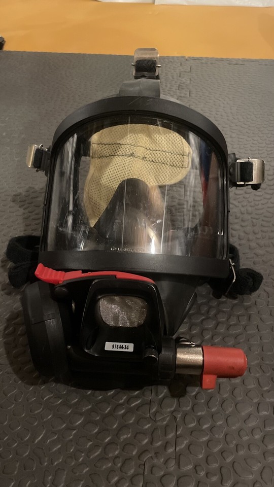 INTERSPIRO Spiromatic SCBA with harness, gauges, HUD, and mask. WITHOUT ...