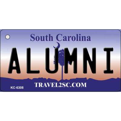Alumni South Carolina License Plate Tag Key Chain KC-6308 | eBay